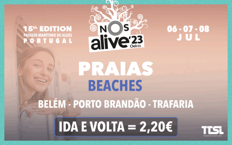 Transtejo Soflusa | A TTSL e o NOS Alive 2023 levam-te às praias da ...